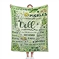 Amazon.com: Pickle Throw Blanket, Gifts for Girl Boy Baby, Soft Fuzzy ...