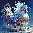 Amazon.com: Koikify Crystal Art Diamond Painting Zodiac Chicken Special ...