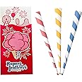 Amazon.com: Colorful Cotton Candy Cones (30 Count), Candy Making ...