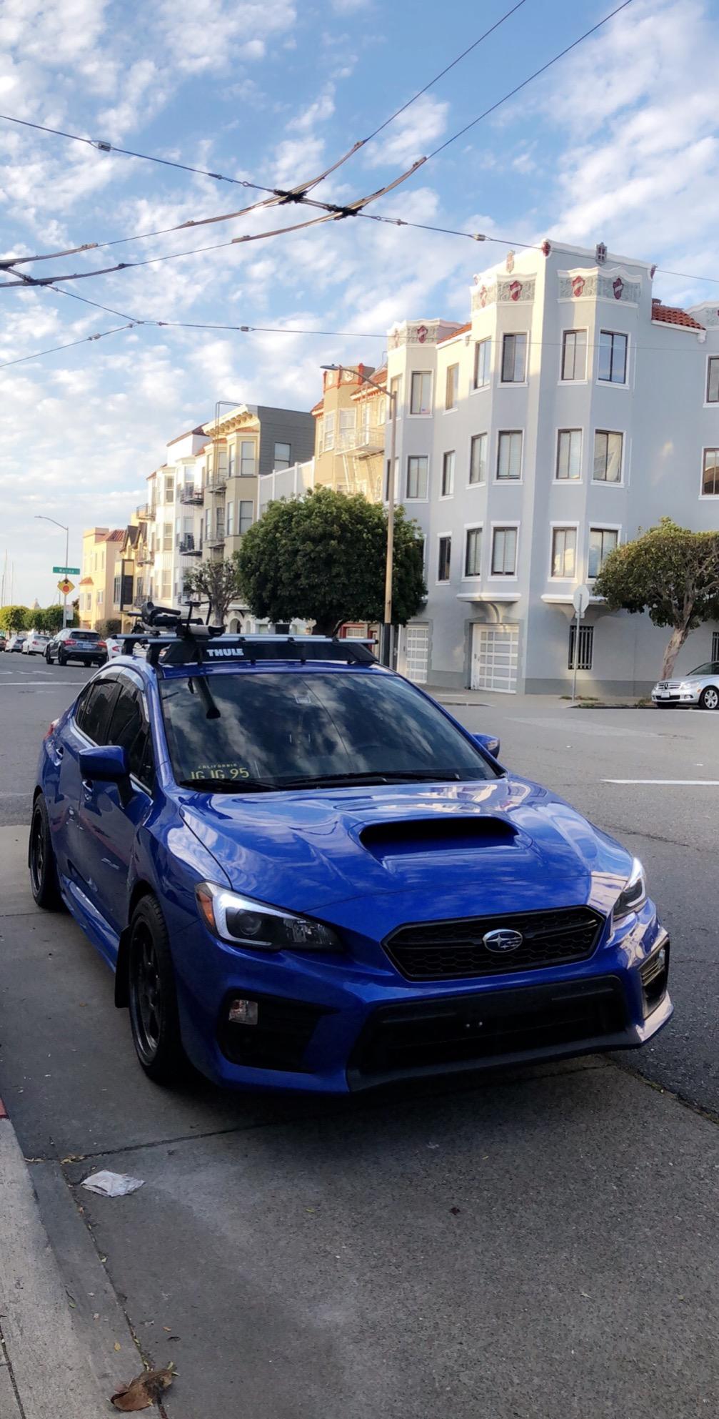 $59/mo - Finance 2018-2021 Subaru WRX STi Fixed Roof Rack Crossbar ...