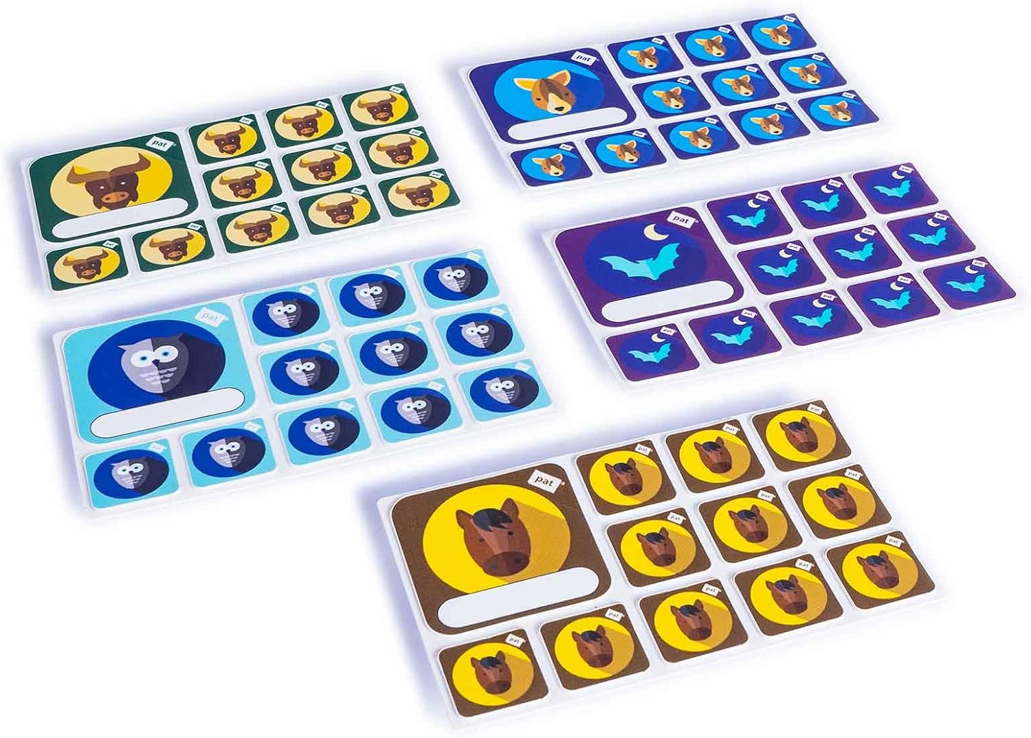 PATboard Scrum Board and Kanban Board Team Icon Set – Animals (Buffalo ...
