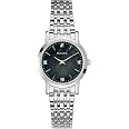 Amazon.com: Bulova Crystal Quartz Ladies Watch, Stainless Steel ...