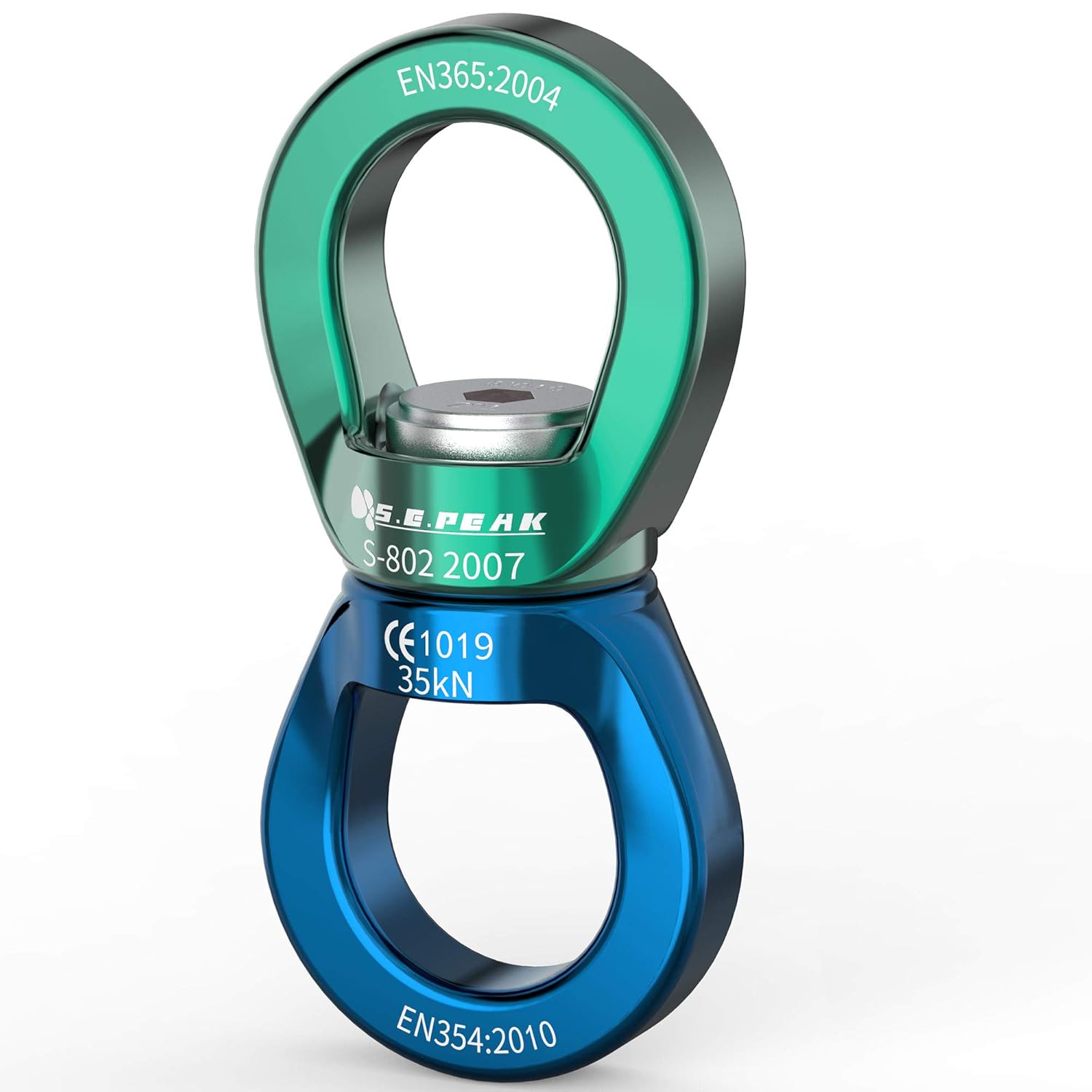 PACEARTH Swing Swivel 35KN Breaking Strength 360° Rotator Safety ...