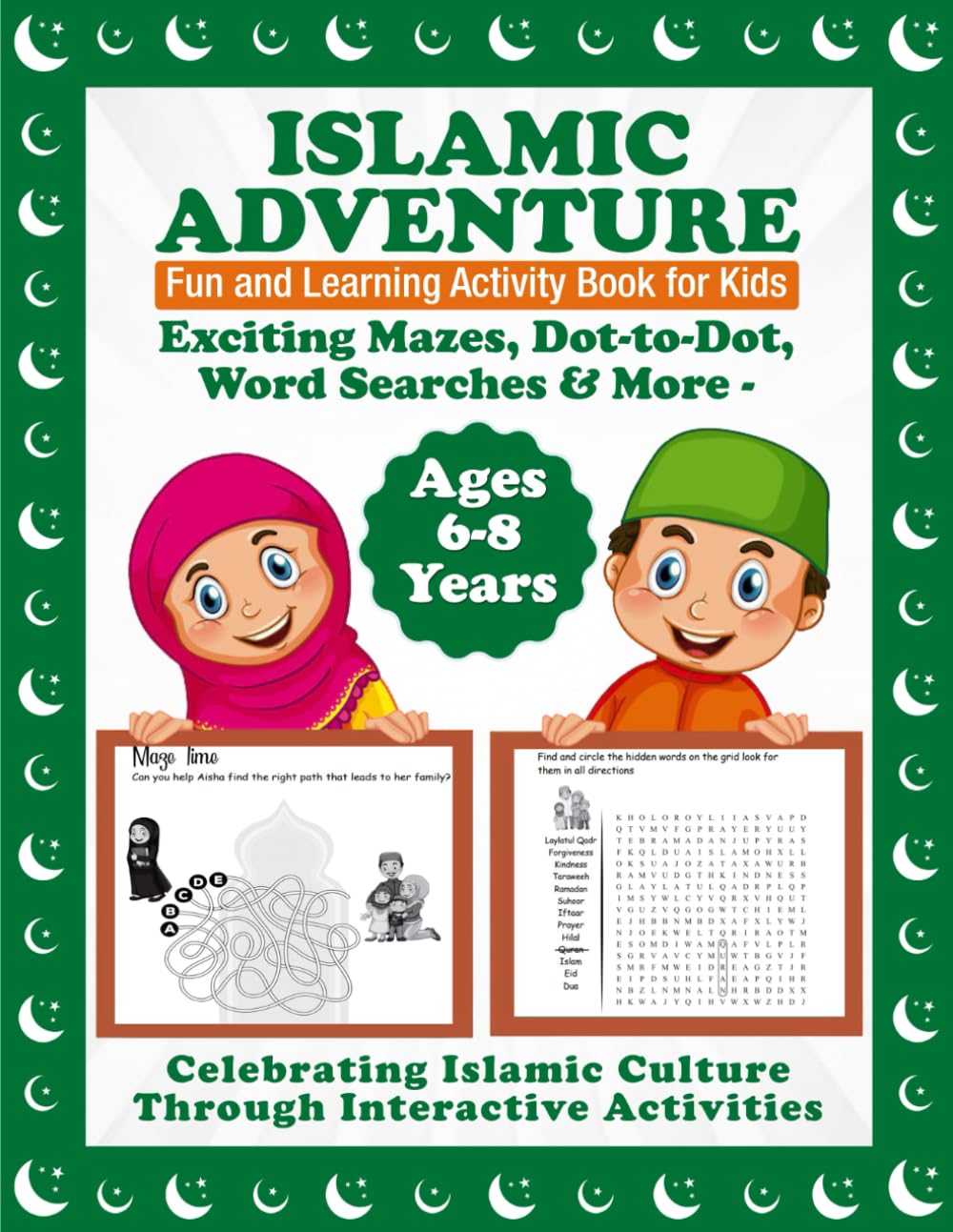 Mua Islamic Adventure: Fun and Learning Activity Book for Kids - Ages 6 ...