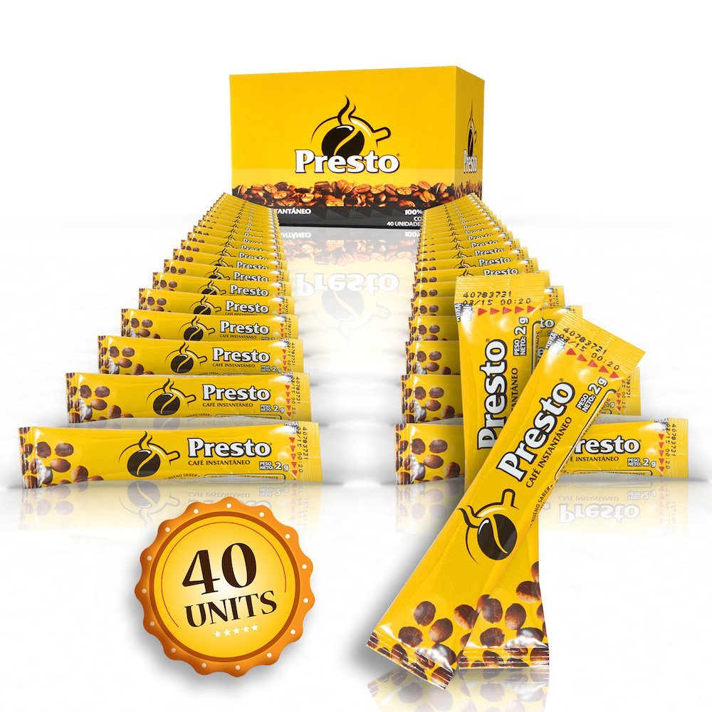 Amazon.com : Cafe Presto Instantaneo - Instant Coffee (400g) : Grocery ...