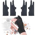 Amazon.com: [Palm Rejection] Artist Drawing Glove 4 Pack iPad Gloves ...