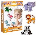 Amazon.com: MAGDUM Farm Magnetic Puzzles for Kids Ages 3-5 - Toddler ...