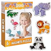 Amazon.com: MAGDUM Farm Magnetic Puzzles for Kids Ages 3-5 - Toddler ...