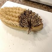 Amazon.com: Redecker Hard and Soft Side Vegetable Brush, Durable ...