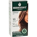 Herbatint 5 N Light Chestnut Permanent Herbal Hair Colour gel 135 ml ...