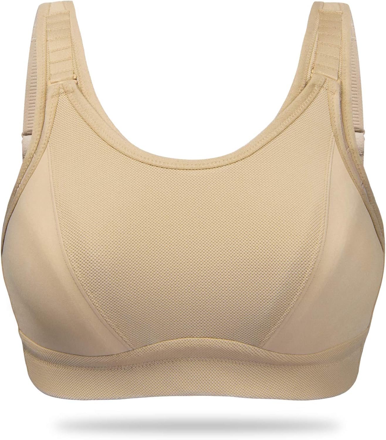 WingsLove Women’s Sports Bra High Impact Bounce Control Adjustable ...