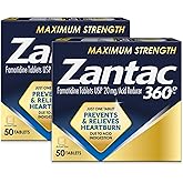 Amazon.com: Zantac 360 Maximum Strength Heartburn Prevention and Relief ...