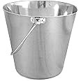 Amazon.com: PetYupp Heavy Duty Stainless Steel Bucket for Dogs - 4 ...