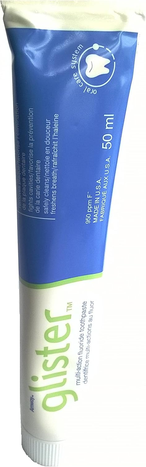 Toothpaste Glister Multi-Action flouride Travel Size 50ml by Amway ...