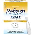 Amazon.com: Refresh Optive Mega-3 Lubricant Eye Drops With Flaxseed Oil ...