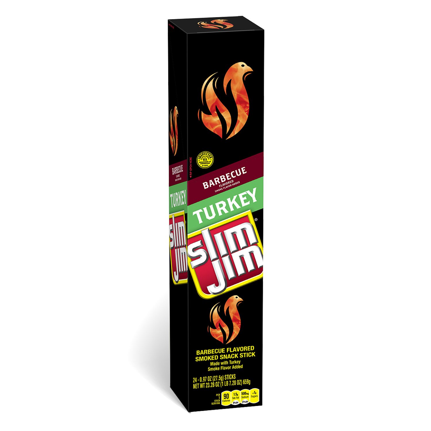 Amazon.com : Slim Jim Turkey, Original, 24 Count : Grocery & Gourmet Food