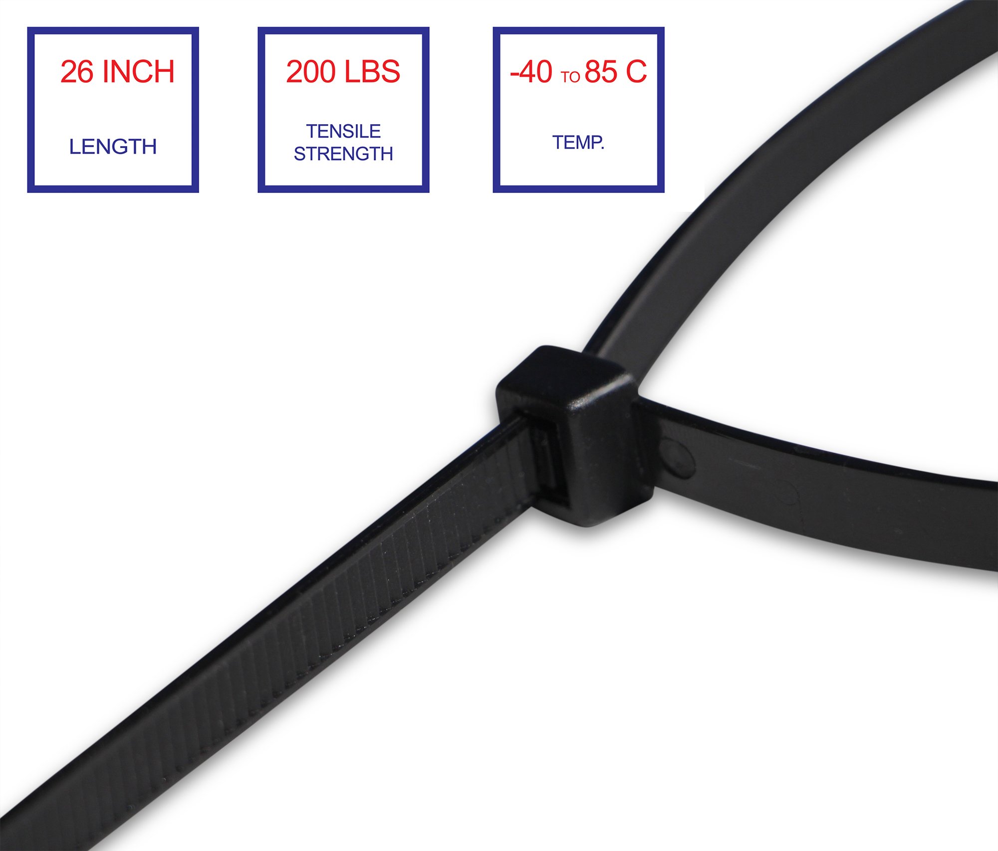 Extra Heavy Duty Zip Ties 26 Inch Long 200Lbs UV Black EBay extra-heavy-duty-zip-ties-26-inch-long-200lbs-uv-black-ebay