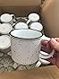 Amazon.com: Ceramic Campfire Mug 13 oz. Set of 10, Bulk Pack - Speckled ...