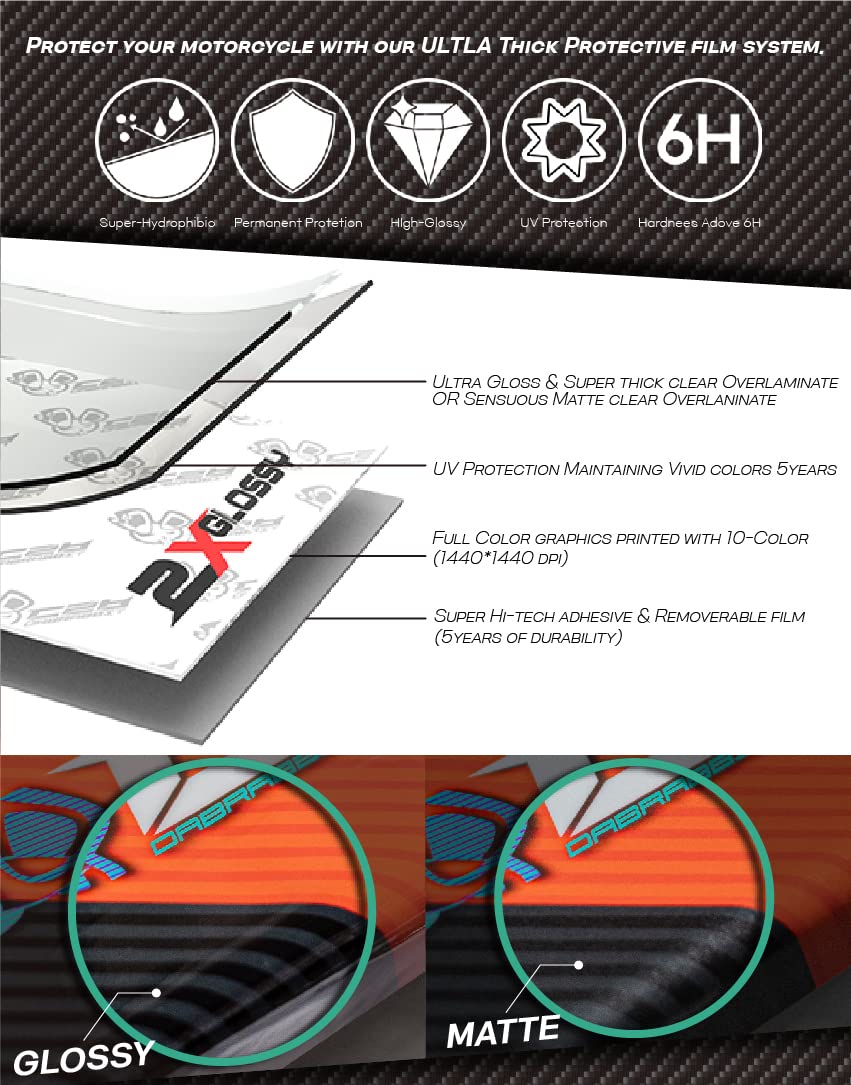 Mua DABRABBIT New Graphic kit for BMW R1300GS Decal Sticker (MS-N ...