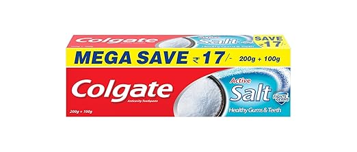 Buy Colgate Active Salt Toothpaste, Germ Fighting Toothpaste for ...