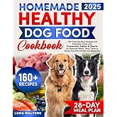 Homemade Healthy Dog Food Cookbook: [2 in 1] 160+ Fast and Easy Recipes ...