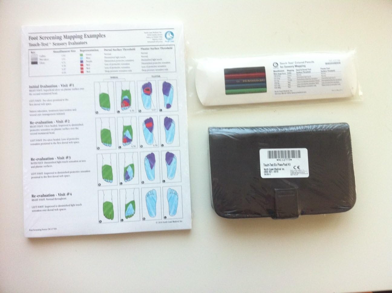 Amazon.com: Touch-Test Sensory Evaluators - Complete Foot Kit (2.83, 3. ...