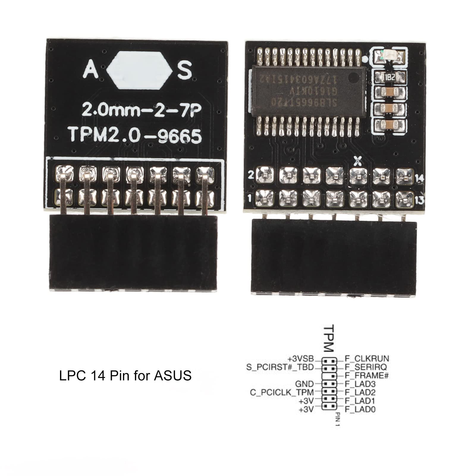 Mua TPM 2.0 Module for ASUS for Win11 LPC 14-Pin TPM 2.0 Encrypted ...