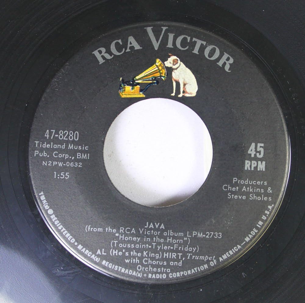 Al Hirt 45 RPM Java / I Can't Get Started: Amazon.co.uk: Music