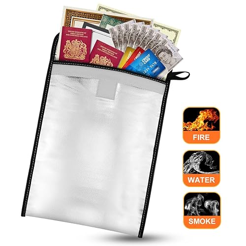 Blazepak Fire Resistant Wallet A4 for Document Fire Safe Fire Chest ...