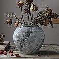 Amazon.com: Lvases Rustic Distressed Large Ceramic Vase, Terracotta ...