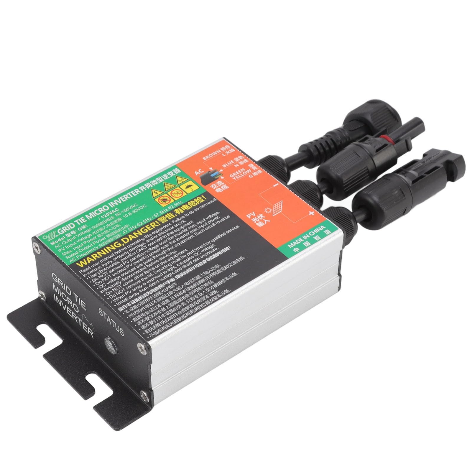 Compact Micro Solar Inverter for Small Solar Systems, Efficient Grid ...