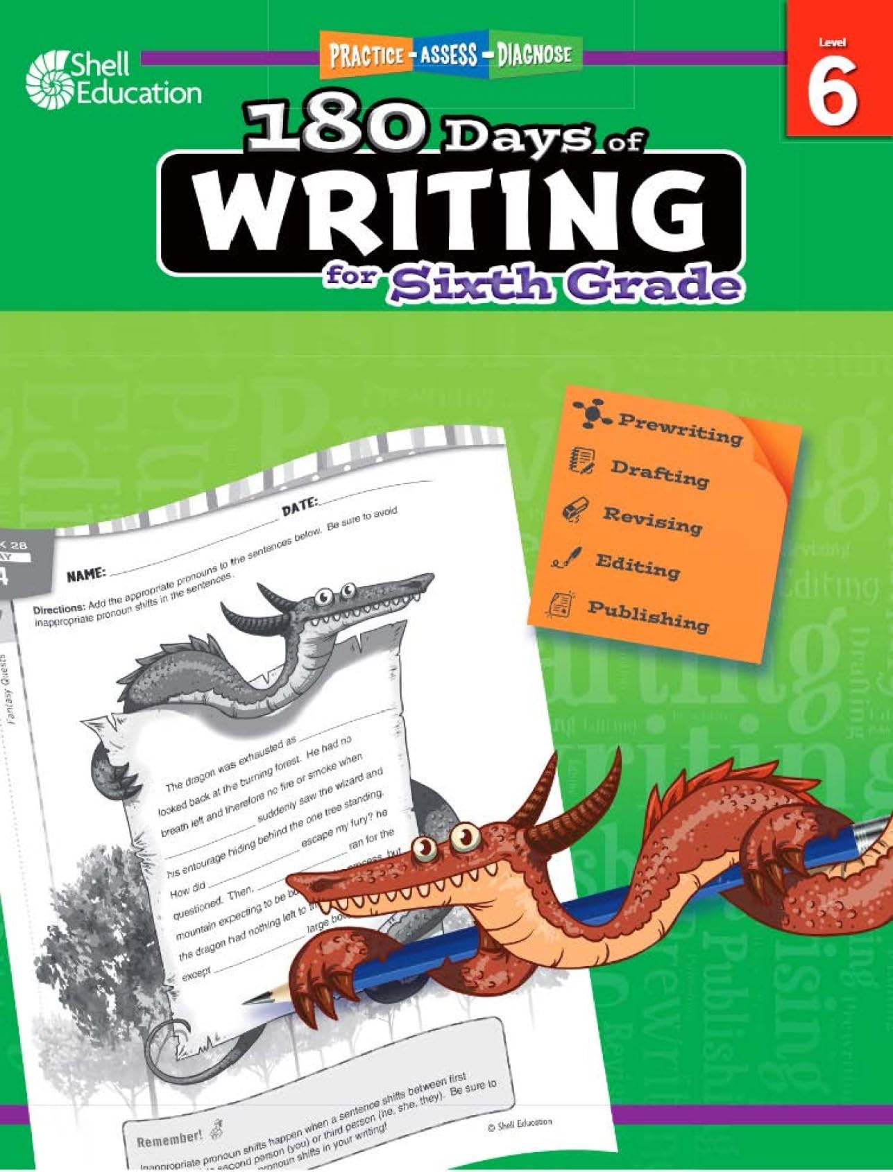 Mua Shell Education 180 Days of Writing for Sixth Grade Shell Education ...