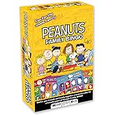 Amazon.com: AQUARIUS Peanuts Snoopy Beagle Scouts Family Bingo - Fun ...