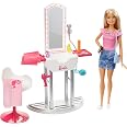 Amazon.com: Barbie Salon Doll, Blonde : Toys & Games