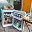 Amazon.com: Daewoo Retro Compact Refrigerator, 2.8 cu. ft., Mint ...