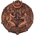 Amazon.com: Wiccan Great Rite Pentacle Plaque - Pagan Wall Art Home ...