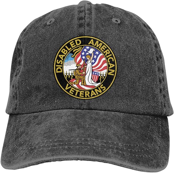 Adjustable Vintage Baseball Cap United States DAV Disabled American ...