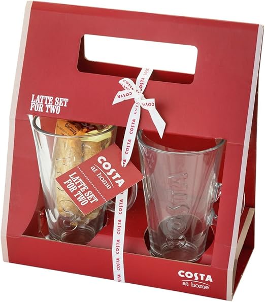 Costa Coffee Latte Gift Set: Amazon.co.uk: Kitchen & Home