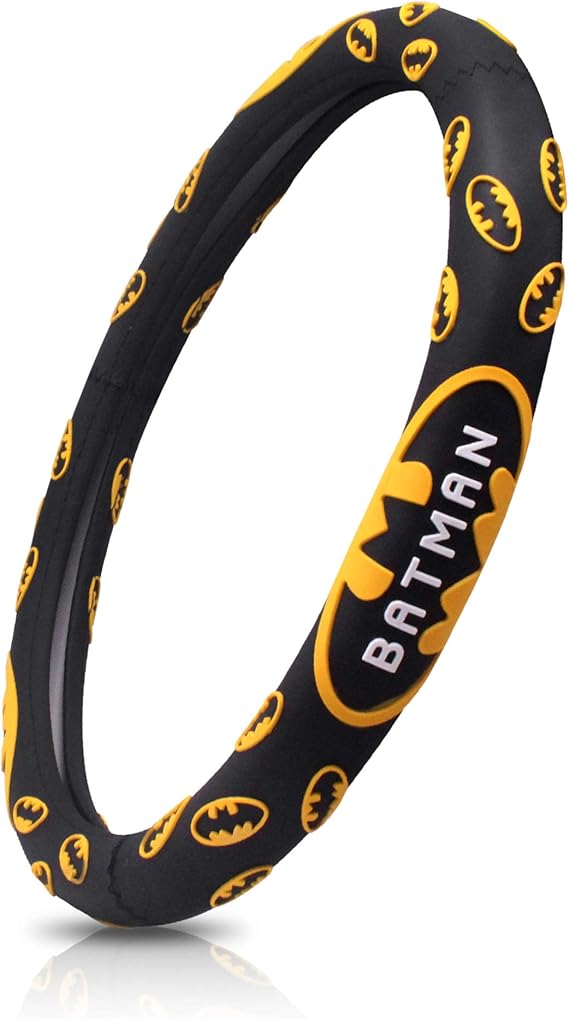 Amazon.com: Finex Silicone Batman Superhero Auto Car Steering Wheel ...