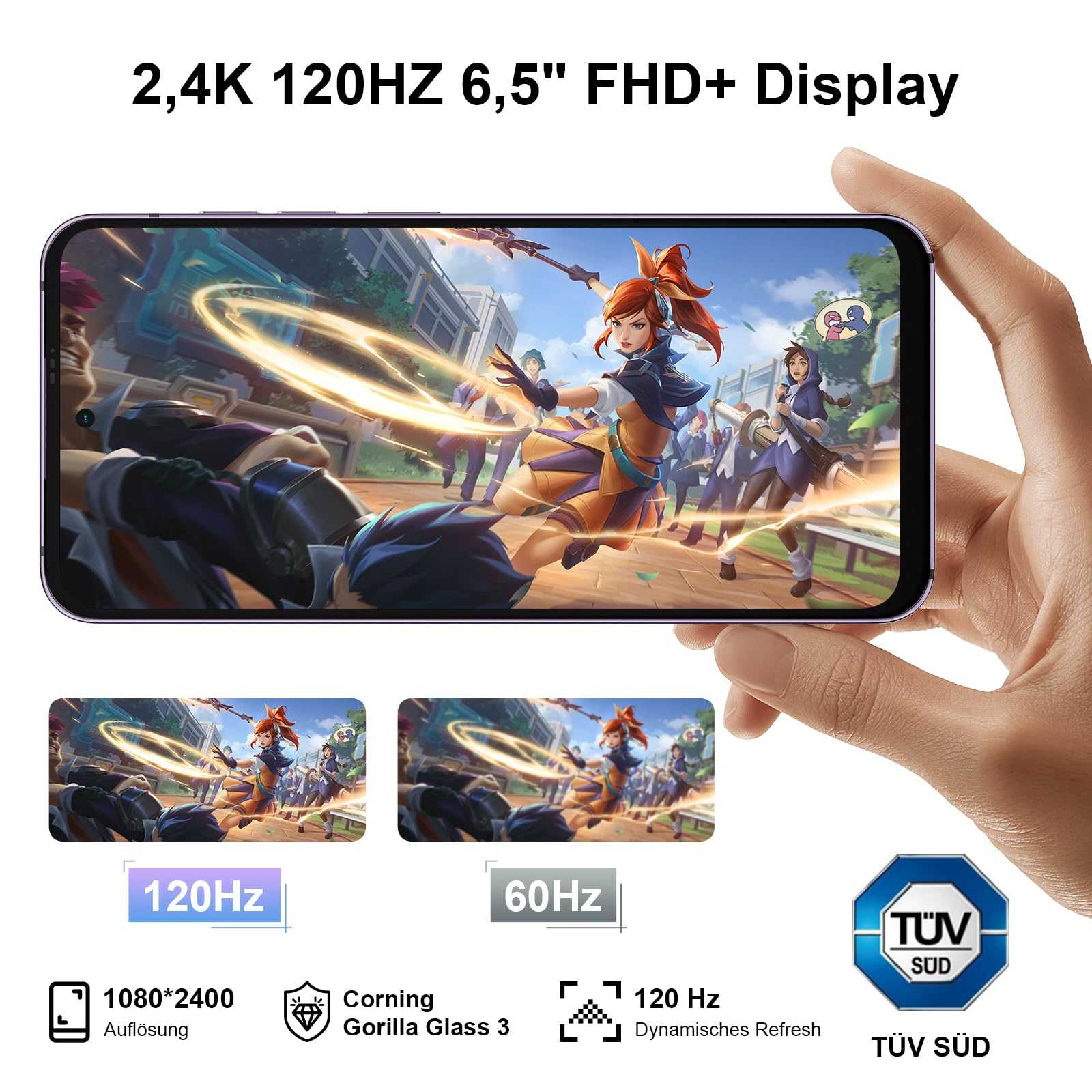 Mua Blackview A96 Smartphone without Contract, 24GB + 256GB Helio G99 ...