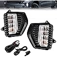 Amazon.com: LED Fog Lights For 2019-2022 GMC Sierra 1500 LED Bumer Fog ...