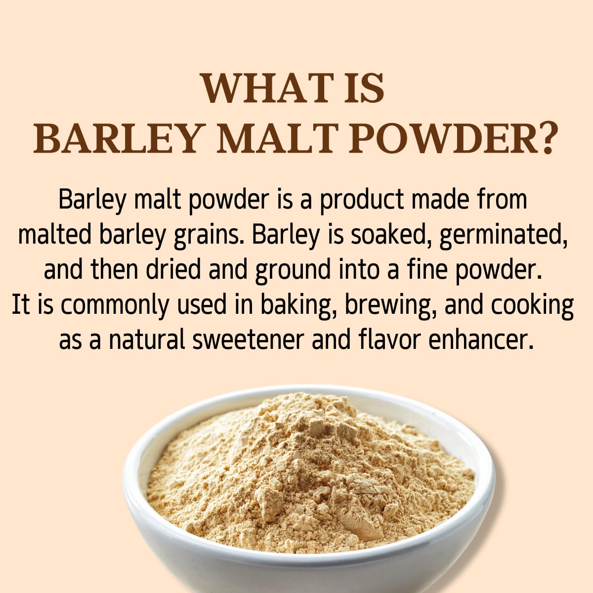 Mua Premium Korean Diastatic Dry Malt Powder – 100% Pure Barley, 10.5 ...