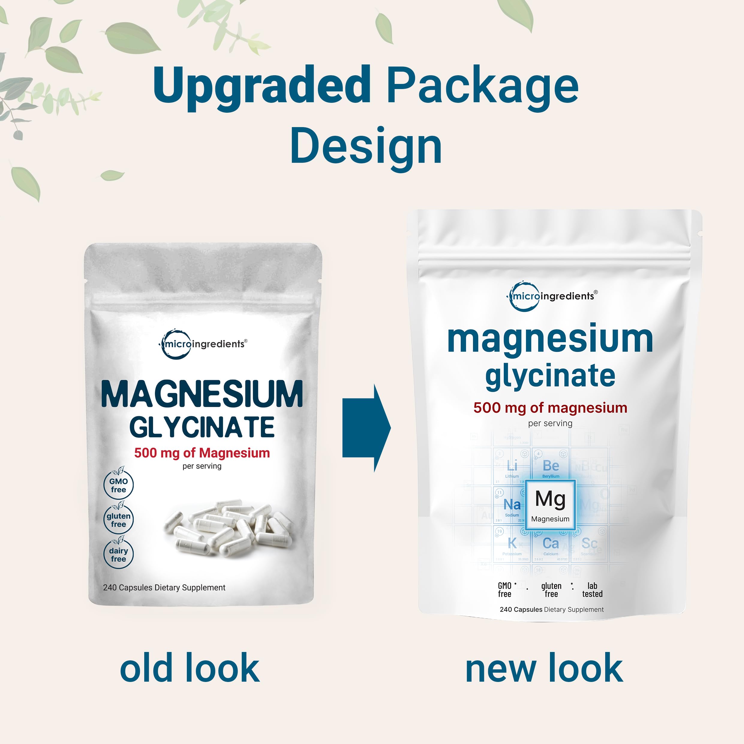 Mua Micro Ingredients Magnesium Glycinate 500mg Per Serving, 240 ...