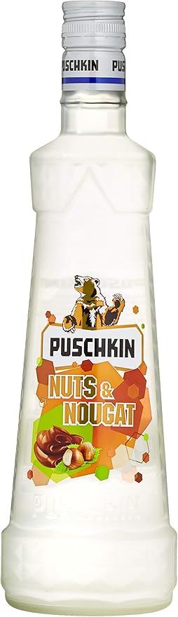 Puschkin Nuts and Nougat Vodka Liqueur, 70 cl: Amazon.co.uk: Grocery