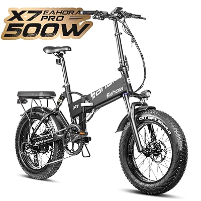 Eahora X7 Pro Electric Folding Fat Tire Bike with Bahrain | Ubuy