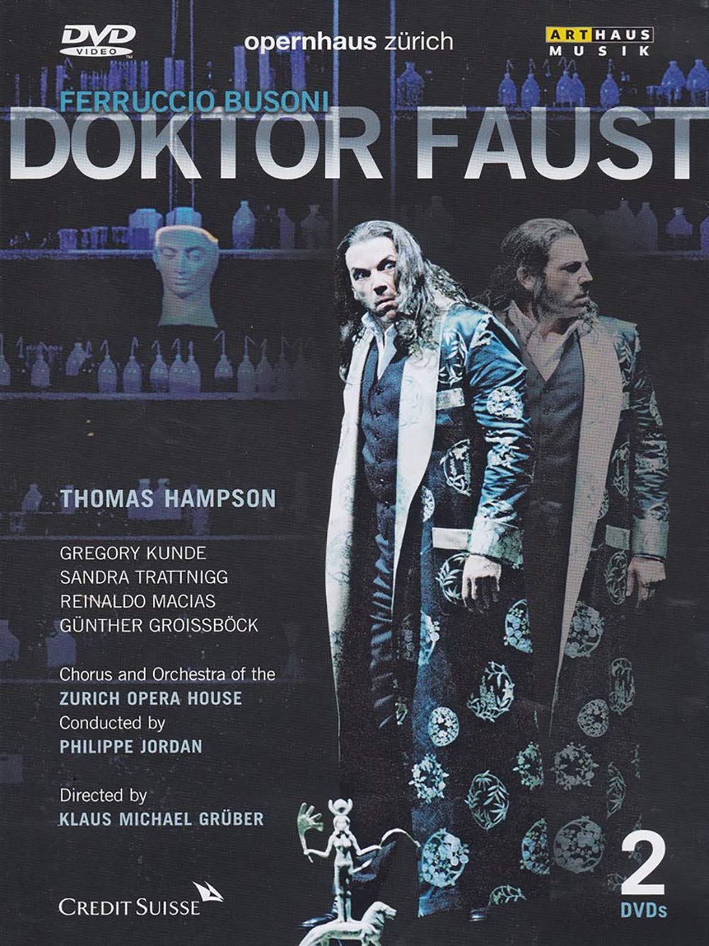 Doktor Faust [2 DVDs]: Amazon.de: Busoni, Ferruccio, Jordan, Philippe ...