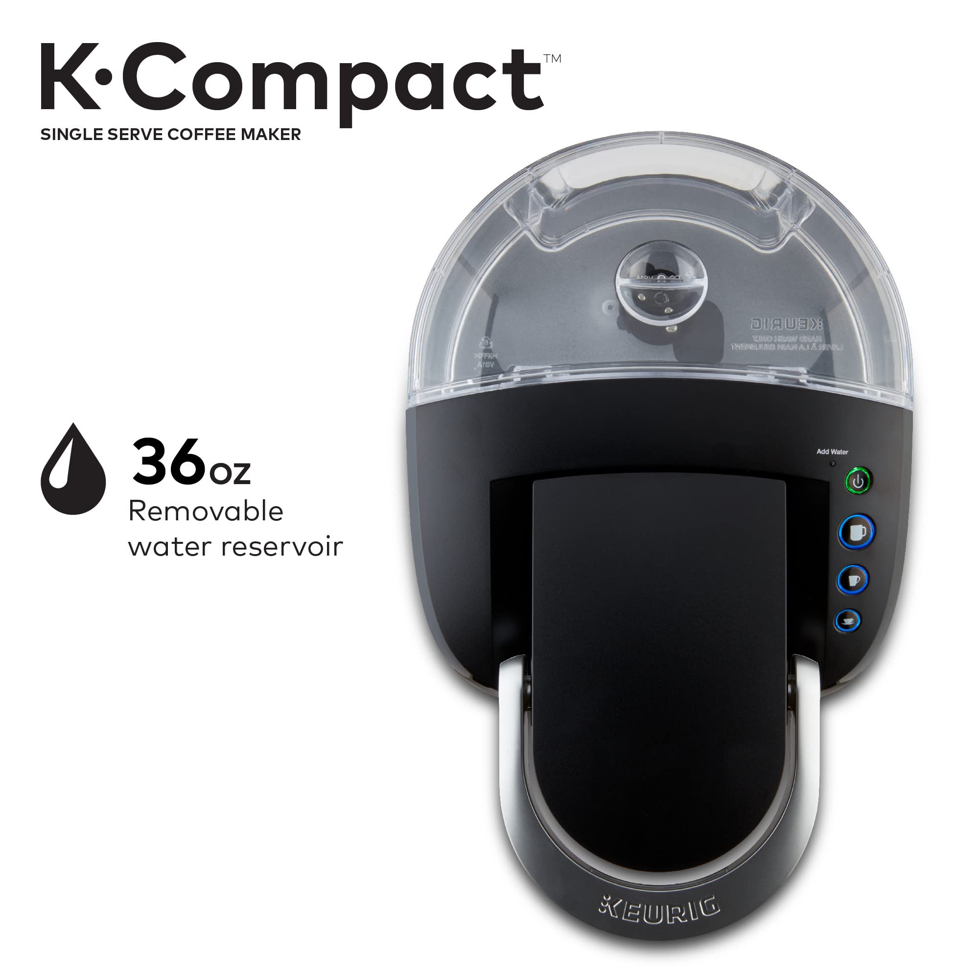Mua K-Compact Single-Serve K-Cup Pod Coffee Maker, Black trên Amazon Mỹ ...