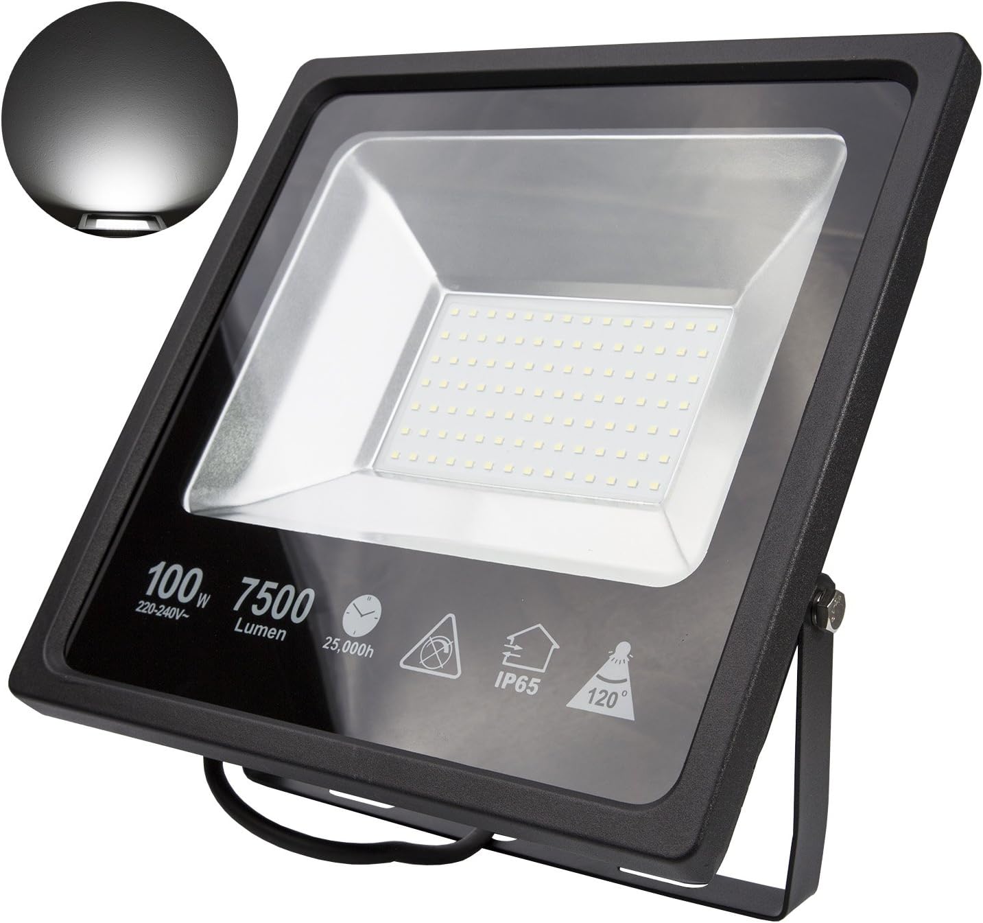 Extra Star® XXw Luz Foco LED FLOODLIGHT Foco exterior Foco aluminio ...