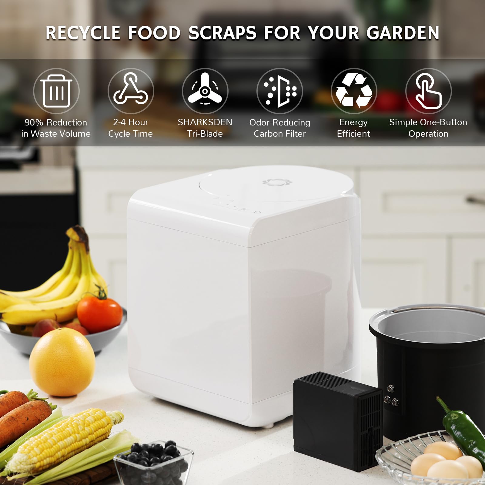 Mua Airthereal Revive Electric Kitchen Composter, 2.5L Capacity with ...