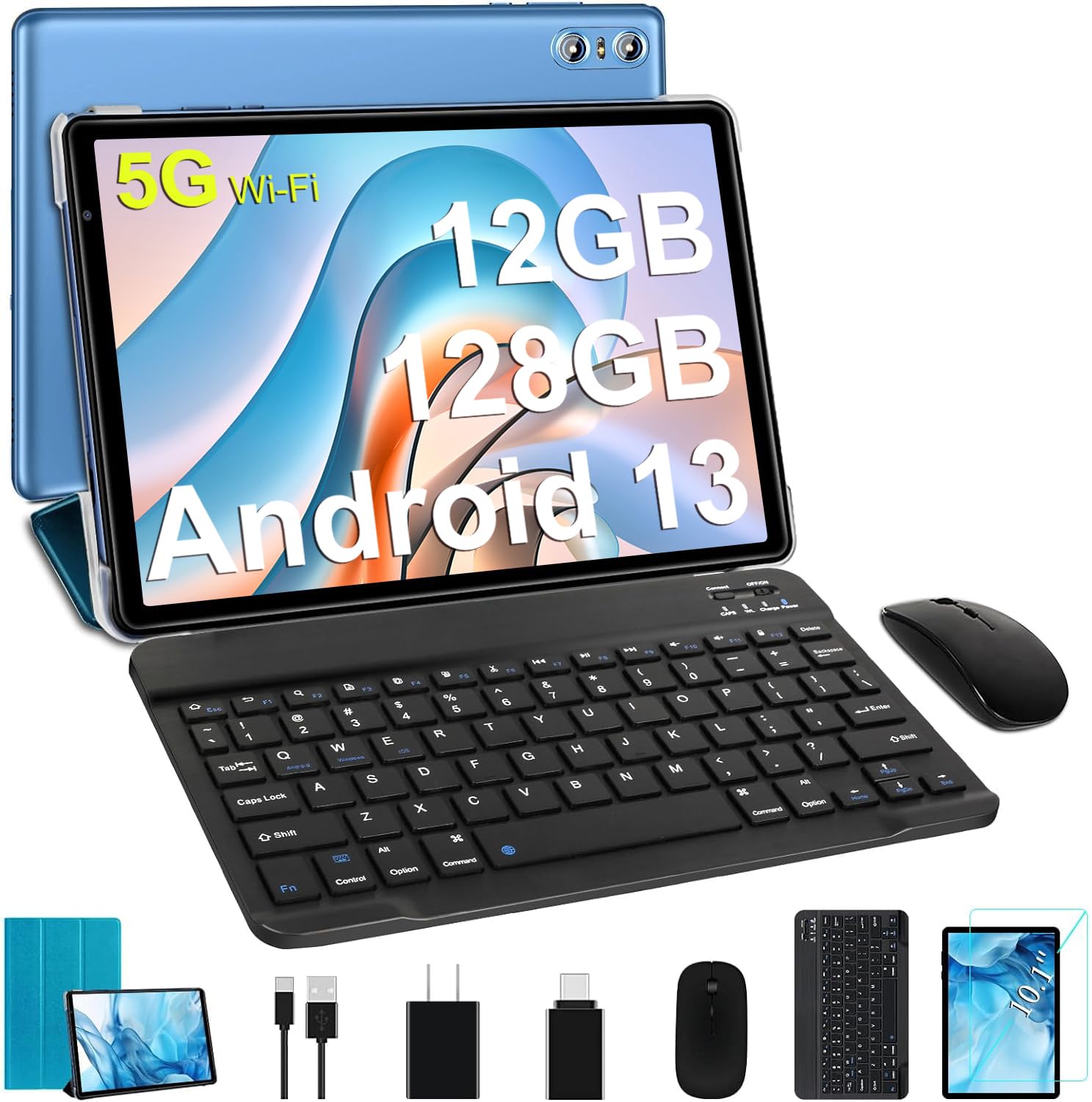 Mua SEBBE 2024 Tablet 10 Inch Android 13 Tablet PC 12GB RAM + 128GB ROM ...